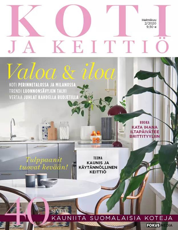 Uusi Koti ja keittiö on nyt Lehtipisteissä! | Koti & Keittiö