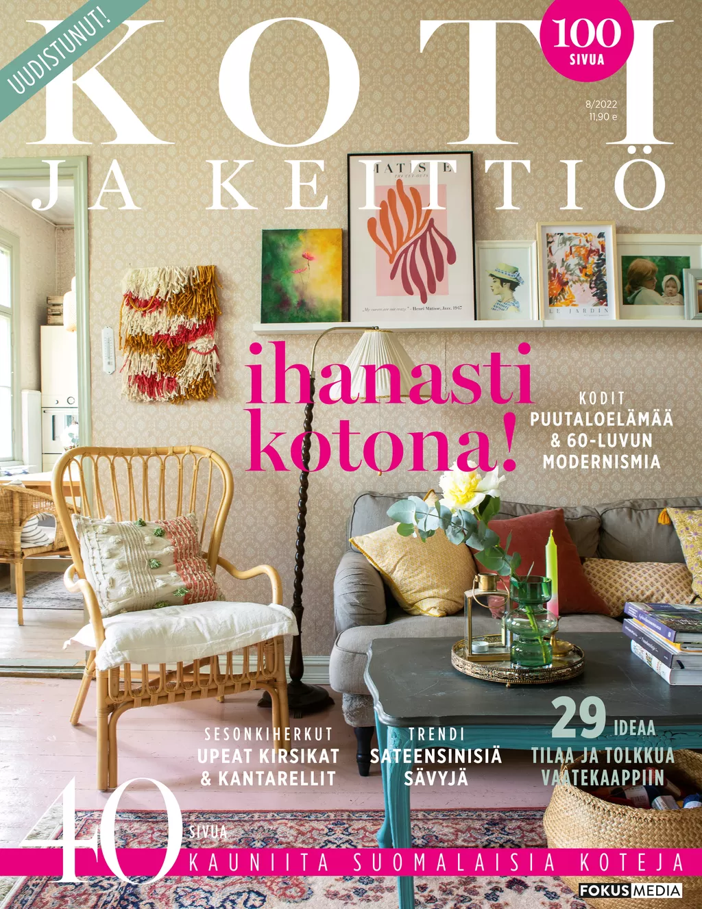 Elokuun Koti ja keittiö on nyt kaupoissa | Koti & Keittiö